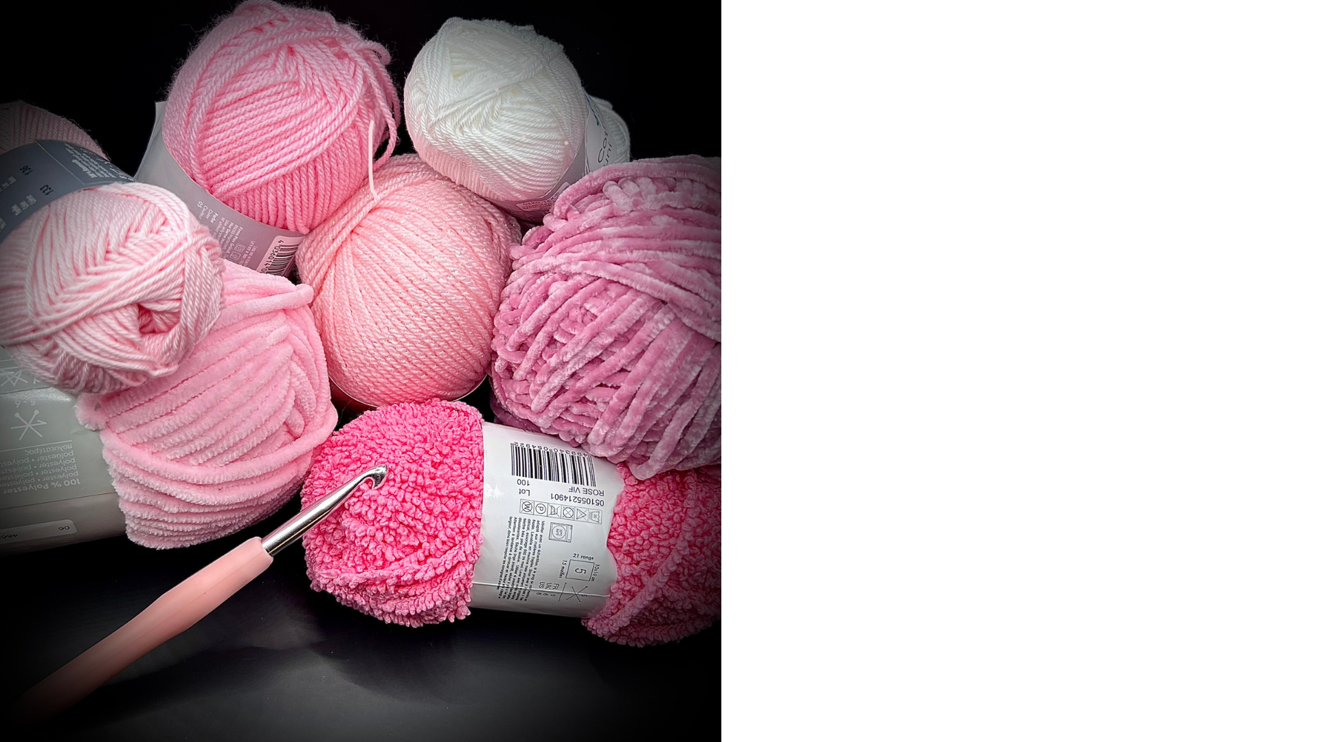LES DIFFERENTS FILS CROCHET - Crochet Pink Pumpkin