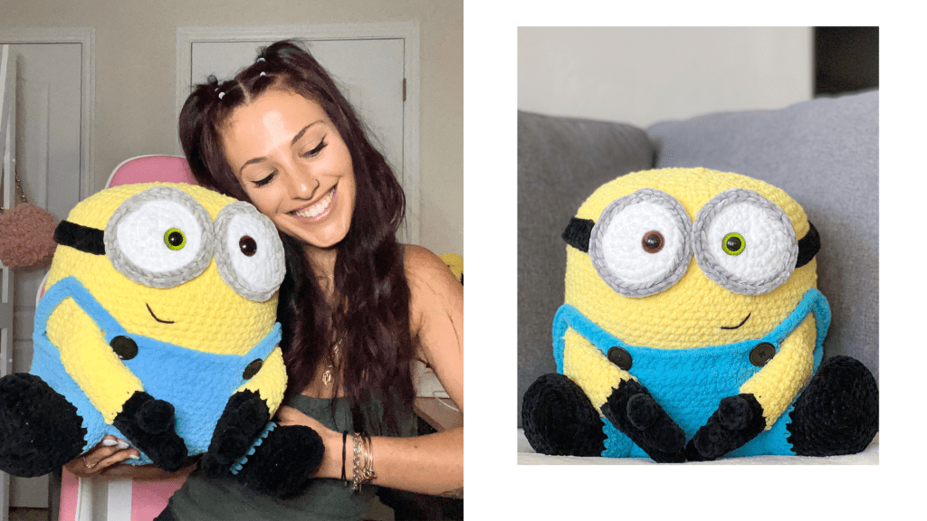 Bob, free minion crochet pattern - Crochet Pink Pumpkin